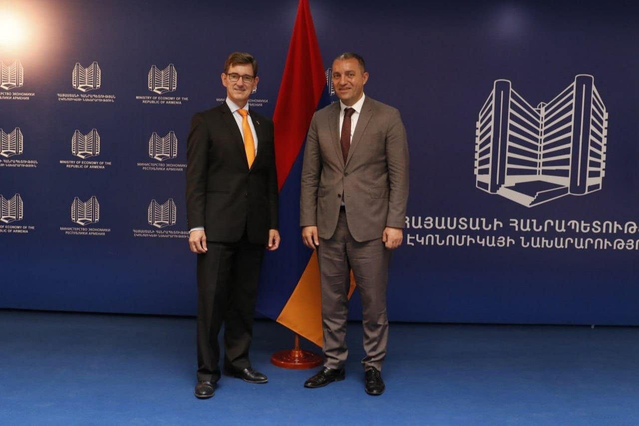 Վահան Քերոբյանն ու Նիդերլանդների դեսպանը կարևորել են տնտեսության տարբեր ...
